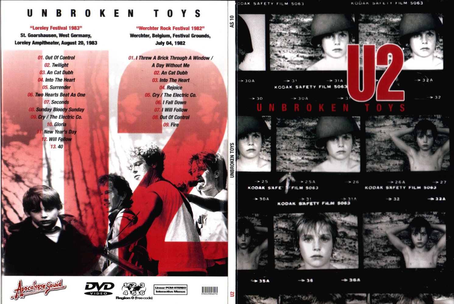 U2 Unbroken Toys : Front | DVD Covers | Cover Century | Over 1.000.000 ...